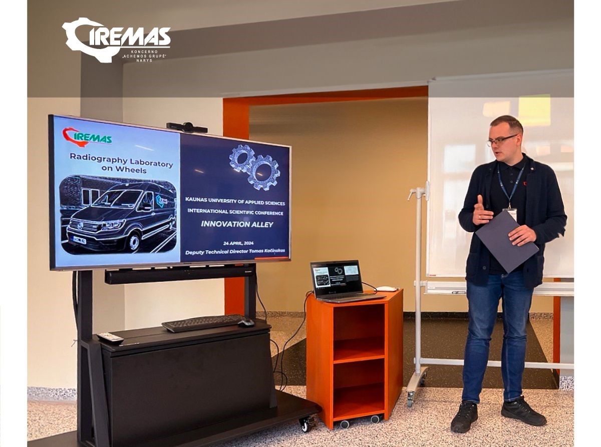 Radiography laboratory on wheels presented - Achemos grupė